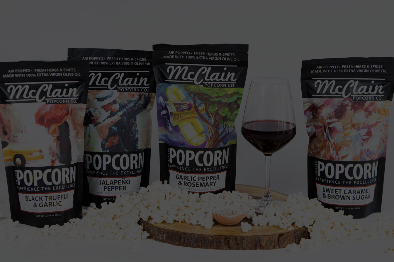 Wholesale Artisan Luxury Gourmet Popcorn - McClain Popcorn Company ...